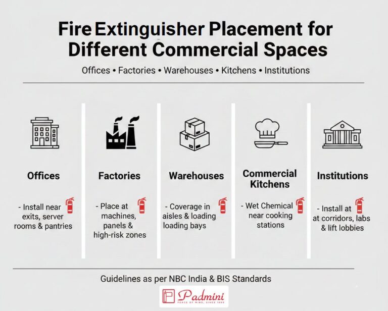 Where to Install Fire Extinguishers in Commercial Buildings